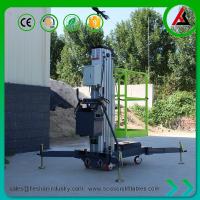 China CE ISO Hydraulic Vertical Mast Lift 6m Electric Single Man Lift Equipment for sale