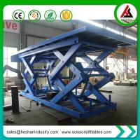 China 2T 4T 5T Heavy Duty Scissor Lift Table Custom Height Hydraulic Platform Lift Table for sale