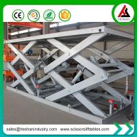China 2T 4T 5T Heavy Duty Scissor Lift Table Custom Height Hydraulic Platform Lift Table for sale