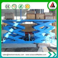 China 2T 4T 5T Heavy Duty Scissor Lift Table Custom Height Hydraulic Platform Lift Table for sale