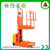 China Low Level Electric Order Picker Self Propelled Mini Pickup Truck Man Lift for sale