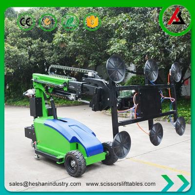 China Battery Powered Vacuum Glass Lifting Device For Flat Arc Or Curved Surface Glass for sale