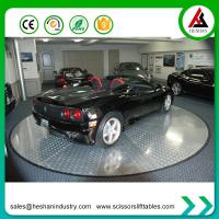 China Narrow Driveway Car Turntable Electric Exhibition Car Show Rotating Platform for sale