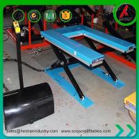 China 1000kg Portable Electric Pallet Scissor Lift Hydraulic For Workshop for sale