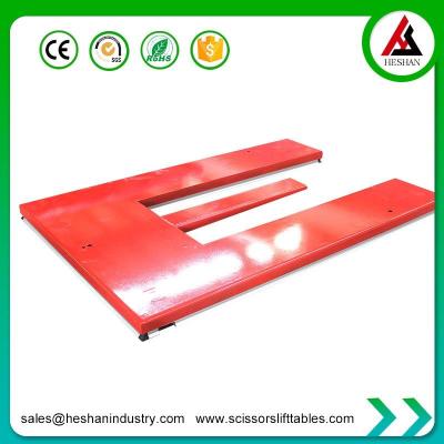 China Warehouse Scissor Lift 1 Ton Capacity Material Handling Electric Pallet Lifter for sale