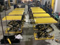 China China Customized 2000IBS 4000IBS Load Electric Hydraulic Scissor Electric Lift Table for sale