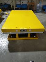 China 4000 LBS Scissor Lift Table AC Power Hydraulic Portable Electric Lift Table for sale