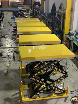 China China Supplier Industrial Factory Scissor Hydraulic Workshop Table Lift for sale