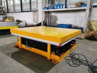 China Custom Warehouse 2 Ton Industrial Platform Hydraulic Scissor Lifter Tables for sale