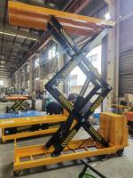 China 1000kg-5000kg Portable Electric Wheels Movable Lift Table With CE for sale