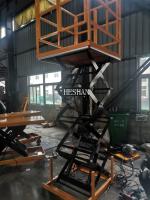 China Stationary 1000kg Load Capacity Electric Automatic Scissor Table Lift System For Workshop for sale