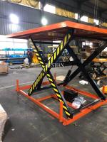 China Movable Single Triple Scissor Lift Table 1000kg 2000kg 3000kg Load Capacity for sale