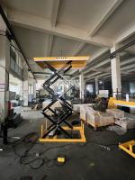 China 350kg 500kg 800kg 1000kg 1500kg Double Scissor Hydraulic Electric Table Hydraulic Lift for sale