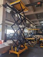 China 200-1000kg Hydraulic Electric Scissor Lift Work Table with CE for sale