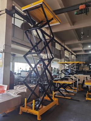 China 200-1000kg Hydraulic Electric Scissor Lift Work Table with CE for sale