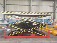 China 2023 Stationary Scissor Lift Mechanical Lift Table For Plywood Making Machine for sale