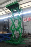 China Truck Stationary Hydraulic Scissor Lift 3000kg Load Capacity Customized for sale