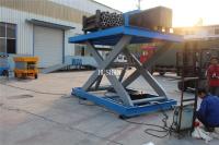 China Truck Stationary Hydraulic Scissor Lift 3000kg Load Capacity Customized for sale