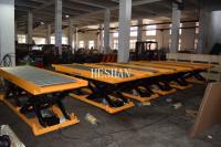 China 4000 Lb Capacity Industrial Scissor Lift Table Roller Conveyor Heavy Duty for sale