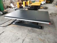 China 1 Ton Low Profile Presto Hydraulic Lift Table Electric Motorized for sale