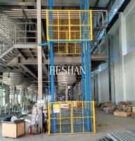 China 1 - 20 ton Hydraulic Cargo Lift Elevator Vertical Beach House Cargo Lift for sale