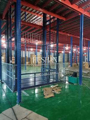 China Hydraulic Guide Rail Cargo Lift Vertical Forklift Otis Goods Lift for sale