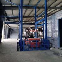 China Loading 2T Cargo Lift Elevator Hydraulic Vertical Goods Lift Platform for sale