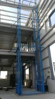 China Basement Hydraulic Cargo Lift Elevator Warehouse Goods Lift Wall Mounted for sale