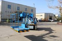 China construction Electric Articulating Boom Lift 16m Aerial Work Small Cherry Picker for sale