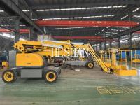 China 24m 26m 28m Articulated Boom Lift Self Propelled Small Electric Boom Lift for sale