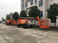 China Self Propelled Articulated Boom Lift Hydraulic Truck Mounted Aerial Platform for sale