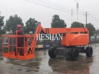China 16m Construction Articulated Boom Lift Fruit Cherry Picker CE ISO Certified for sale