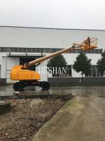 China Indoor Outdoor Articulated Boom Lift Aerial Work Telescopic Boom Manlift for sale