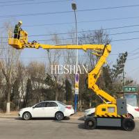 China Industrial Articulated Boom Lift Hydraulic Cherry Picker Man Lift SGS Approved for sale