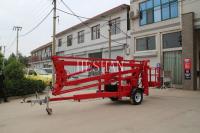 China Small Towable Electric Lightweight Articulating Boom Lift Easy Operation for sale