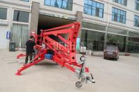 China 16m 200kg Hydraulic Towable Boom Lift Articulated Trailer Mounted Scissor Lift for sale