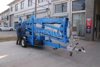 China Aerial Construction Work Equipment Self-Propelled Towable Articulated Electric Boom Lift With CE for sale