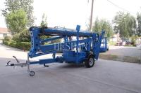 China 16M 18MElectric And Battery Hybrid Power Articulating Towable Boom Lift for sale