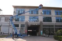 China 16M 18MElectric And Battery Hybrid Power Articulating Towable Boom Lift for sale