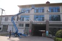 China 18M Towable Aerial Cherry Picker Telescopic Lifter Boom Lift For Construction for sale