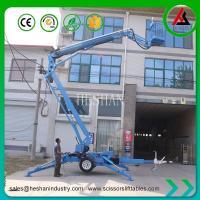China 8m - 20m Mini Trailer Mounted Articulating Boom Lift Hydraulic Towable For Farm for sale