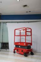 China 4.8M Portable Hydraulic Scissor Lift 300kg Warehouse Platform Lift for sale