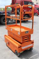 China 3M Upright Hydraulic Scissor Lift Full Auto 300kg Small Electric Scissor Lift for sale
