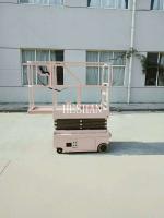 China Small 3M Hydraulic Scissor Lift Mobile Electric Full Auto 300kg Load Capacity for sale