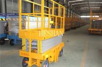 China 8m 10m 500Kgs Mobile Scissor Lift Automatic Electric Hydraulic Scissor Lift Table for sale