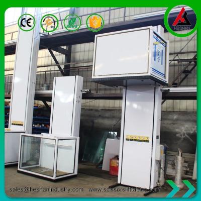 China Villa Family Residential Stair Lift Elevator Hydraulic With Automatic Door for sale