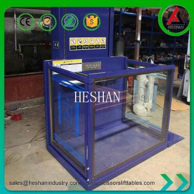 China Vertical Wheel Chair Platform Lift Hydraulic For Disabled Handicapped for sale