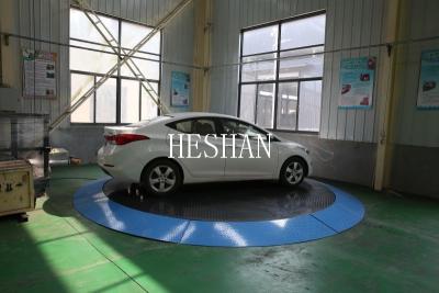 China Aluminum Lightweight Portable Car Turntable 3 Ton 360 Car Turntable Customized for sale
