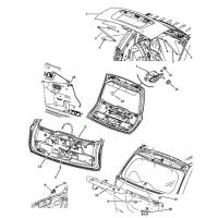 China FARPREEY 4589176AC Trunk Lid Latch, Suitable for 2007-2017 JEEP Compass and DODGE Caliber. for sale