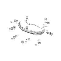 China FARPREEY 68335631AA 68335632AA Parking Assist Sensor Bracket for 2019-2025 RAM 1500 for sale